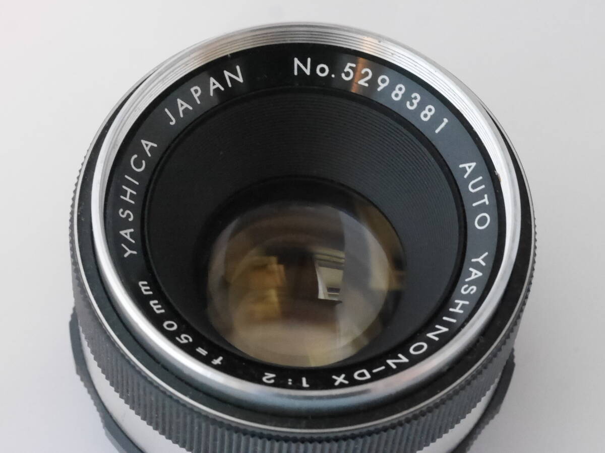 Yahoo!オークション - ヤシカ YASHICA AUTO YASHINON-DX 50mm F2 / ヤ...