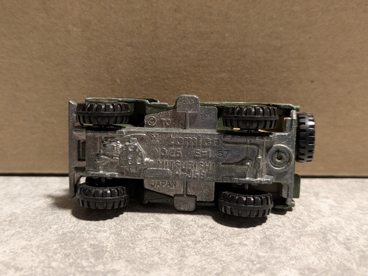 Yahoo!オークション - 357 日本製トミカ 三菱ジープJ3R