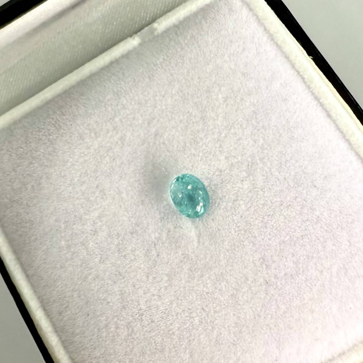 Yahoo!オークション - 0.84ct 天然 パライバトルマリン ルース ブルー ...