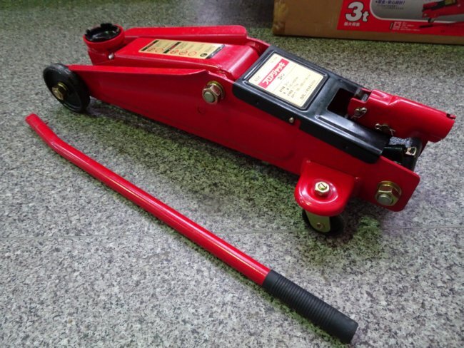 Yahoo!オークション - BAL ( 大橋産業 ) フロアジャッキ 油圧式 3t 【N...