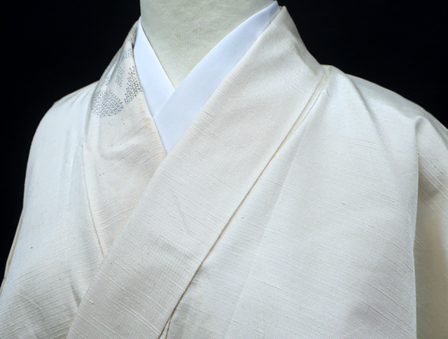 Yahoo!オークション - 《京都一輝堂》【着物】 紬 七宝文様 身丈約161c...