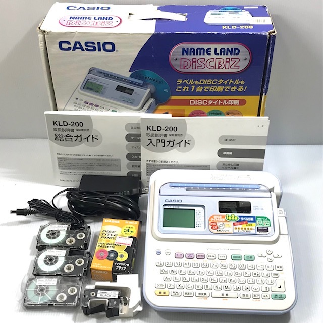 Yahoo!オークション - あ//つH5640 CASIO カシオ ネームランドビズ KLD...