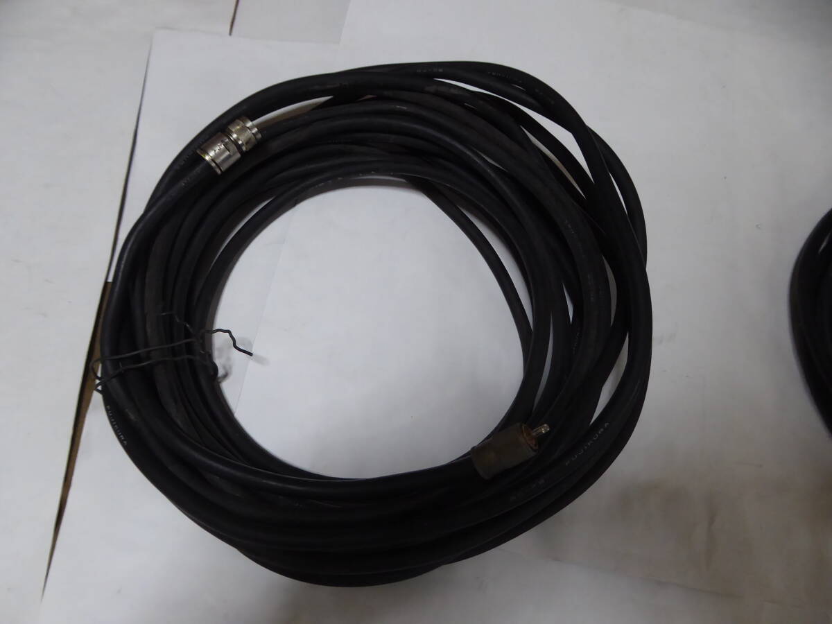 Yahoo!オークション - 同軸ケーブル 8DFB 15M 2本セット 片側 N型 反対...