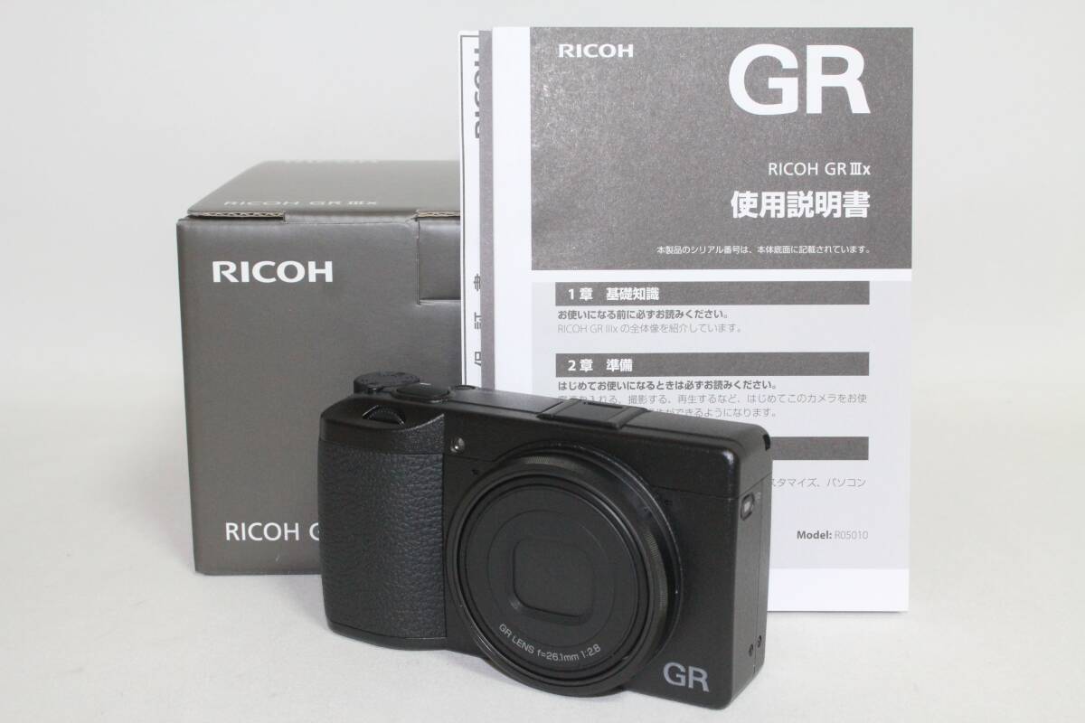 品 RICOH GR IIIx GR3x リコー デジタルカメラ 焦点距離 40mm 24.2M APS-Cサイズ大型CMOSセンサー搭載 005-030(リコー)｜売買されたオークション情報 ...
