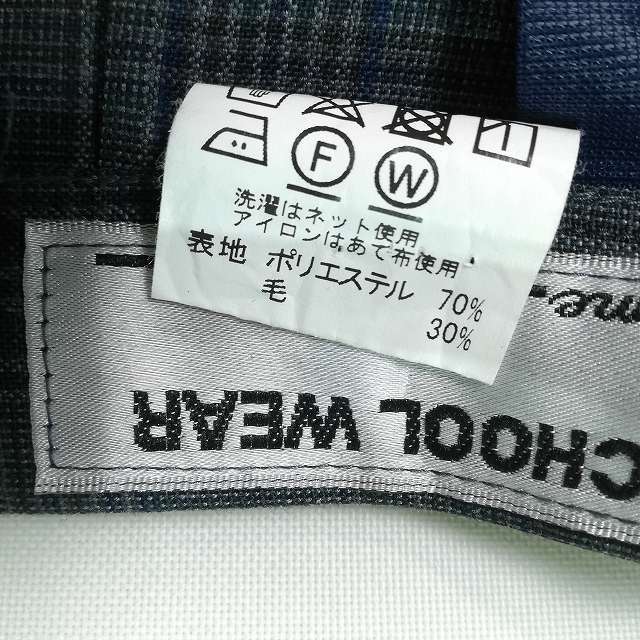 Yahoo!オークション - 1円 スクールスカート 夏物 w63-丈53 チェック ...