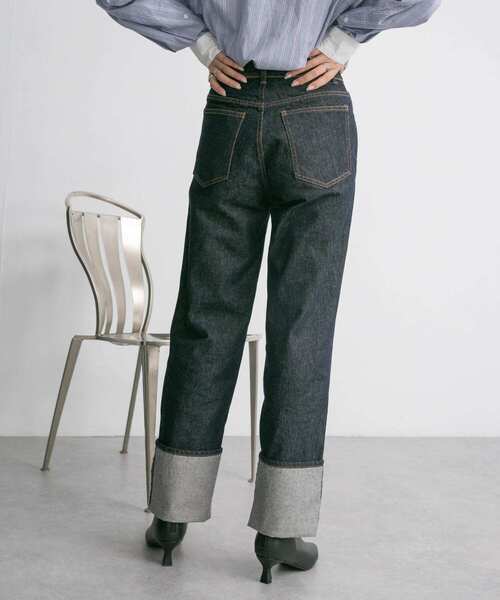 Yahoo!オークション - 「KBF」 デニムパンツ 36 ノンウォッシュ レディ...