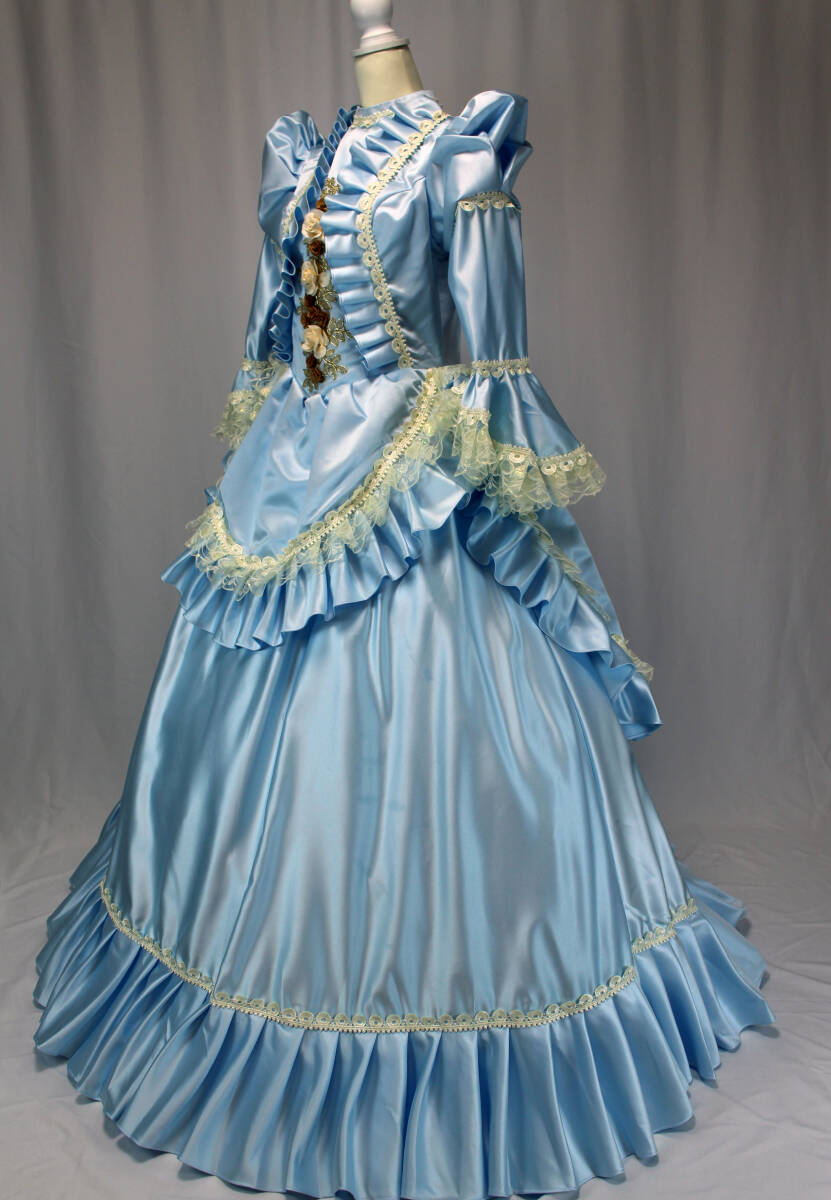 Yahoo!オークション - [d71] ウェディングドレス 19号～21号 カラード...