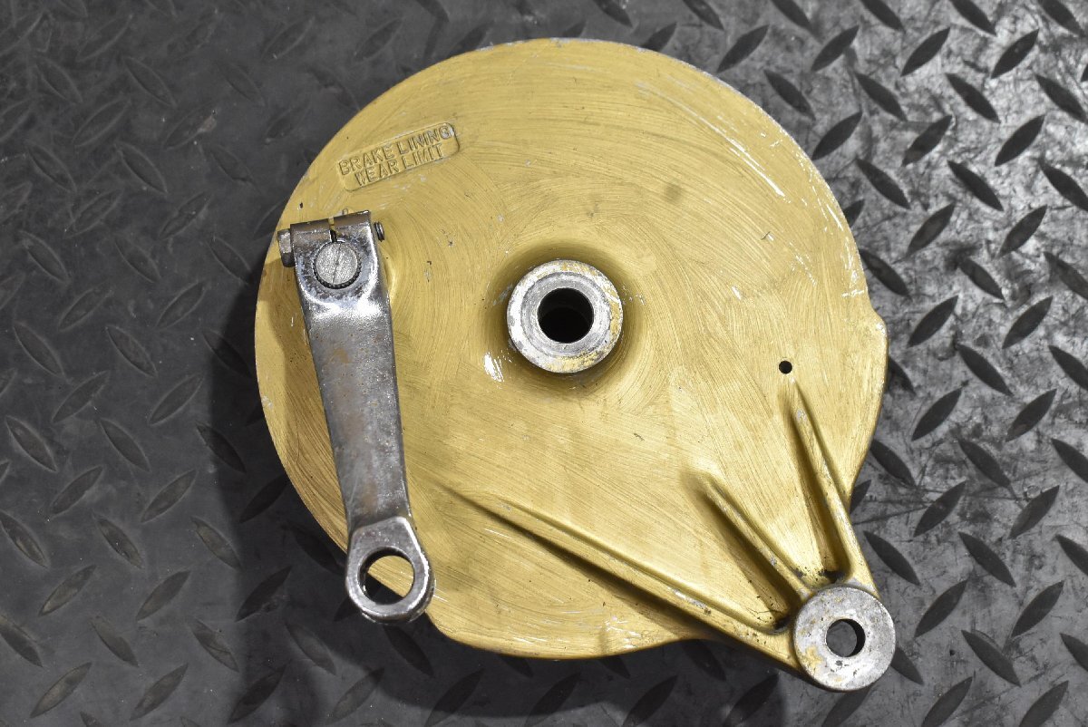 Yahoo!オークション - S184 当時物 純正 RG250E リアブレーキパネル 00...