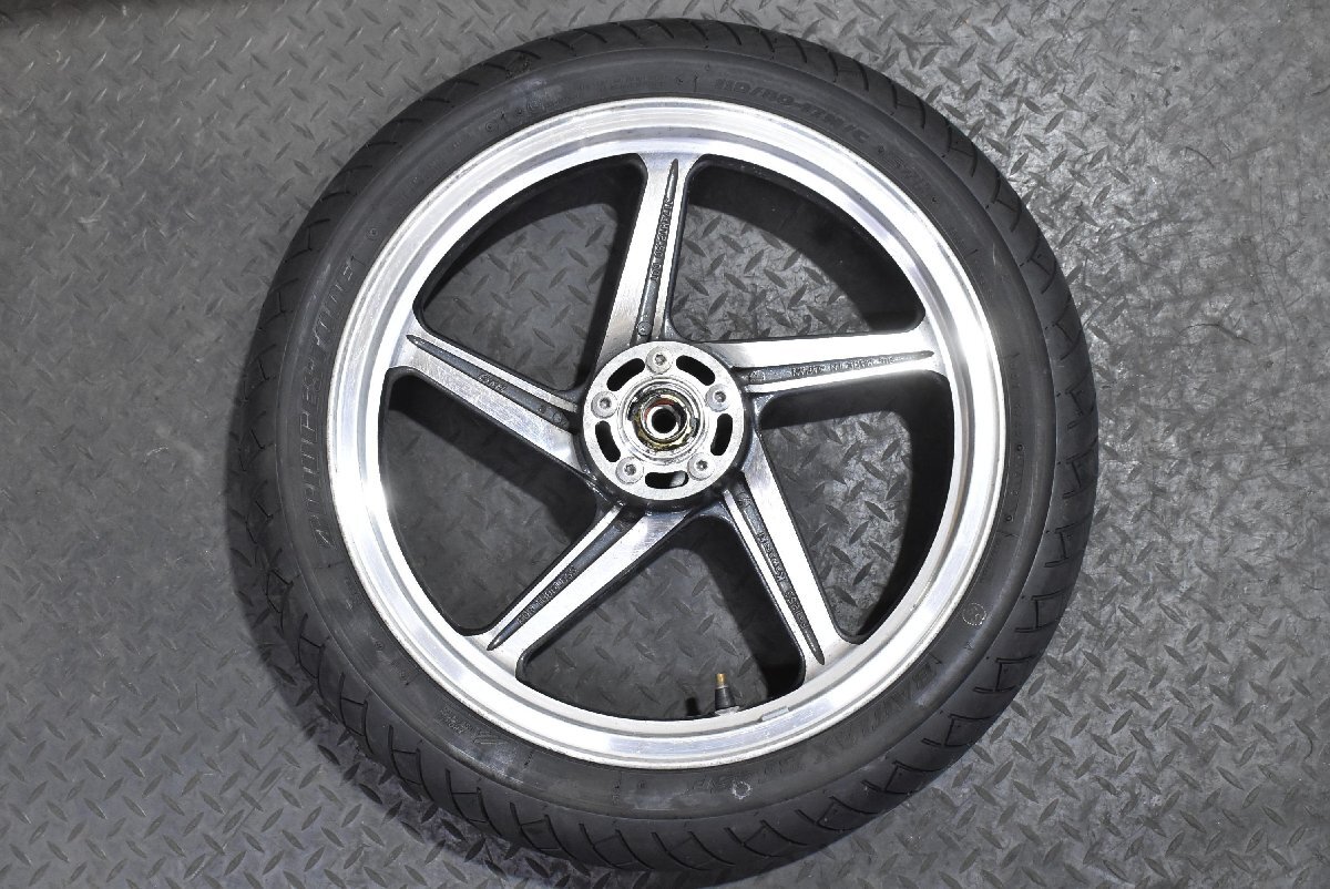 Yahoo!オークション - K915 当時物 純正 ゼファー550 フロントホイール...