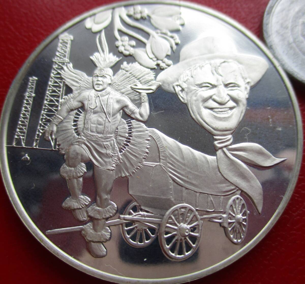 Yahoo!オークション - .925銀 1978年-FM 製 Oklahoma USA 38mm ASW = 1...