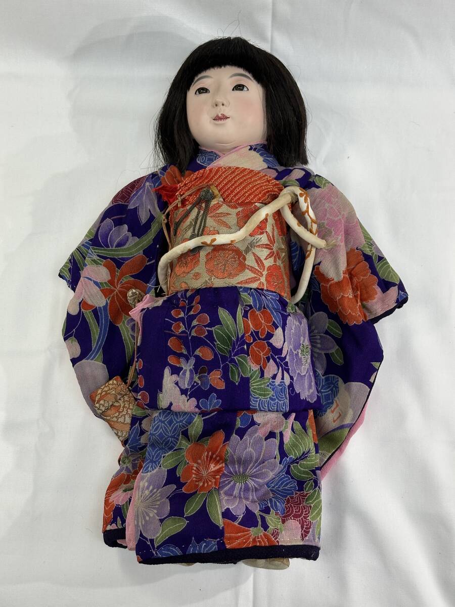 Yahoo!オークション - 【管 YTN】市松人形 約40cm ガラス目風 現状品...