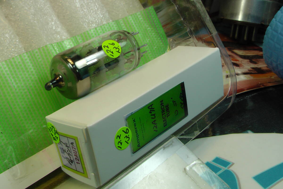 Yahoo!オークション - 80u-RFT系 ampeロゴ・12AU7A 単品・USED