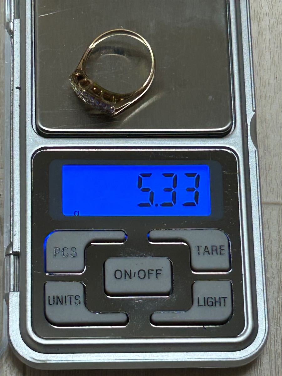 Yahoo!オークション - リング K18 ダイヤモンド 5.33g