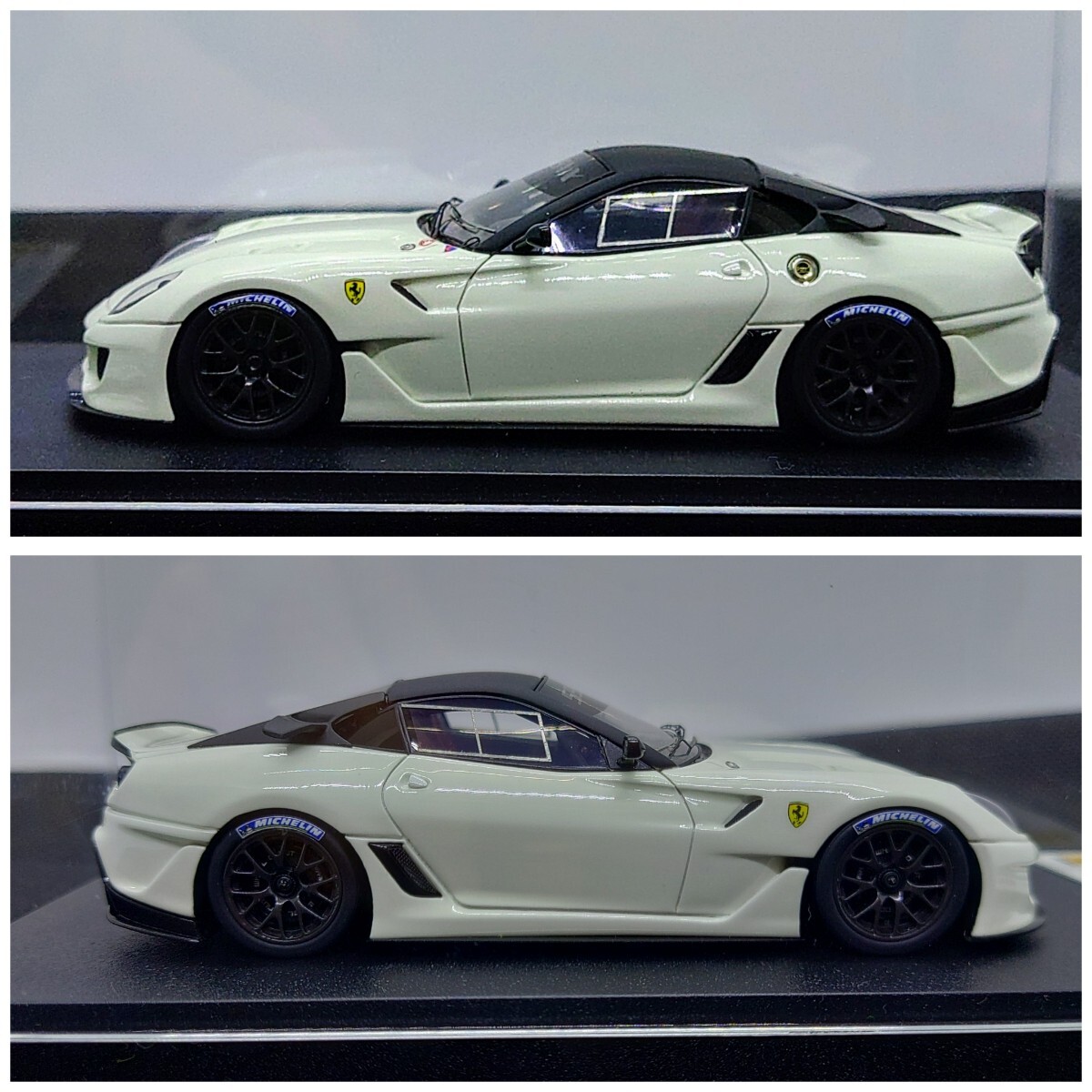 Yahoo!オークション - 1/43 フェラーリ 599XX プロトタイプ ホワイト/...