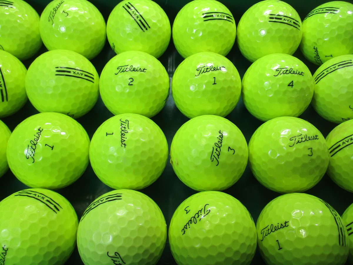 Yahoo!オークション - 6071【 級】タイトリスト Titleist -AVX- [イエ...