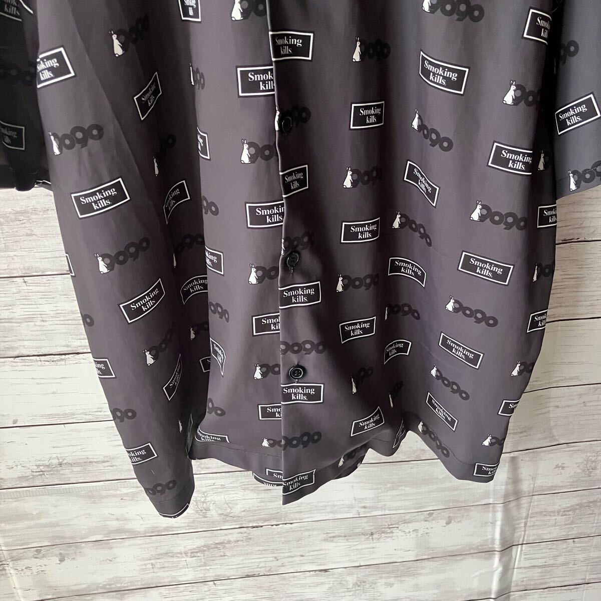 Yahoo!オークション - 【希少コラボ】FR2 9090 半袖 シャツ 総柄 smoki...