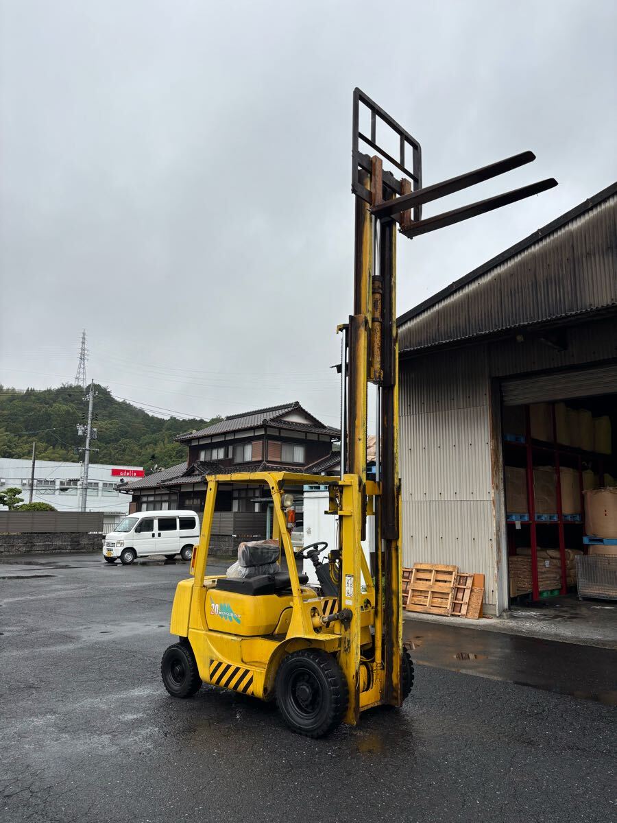 Yahoo!オークション - フォークリフト 三菱 2t ハイマスト 4m