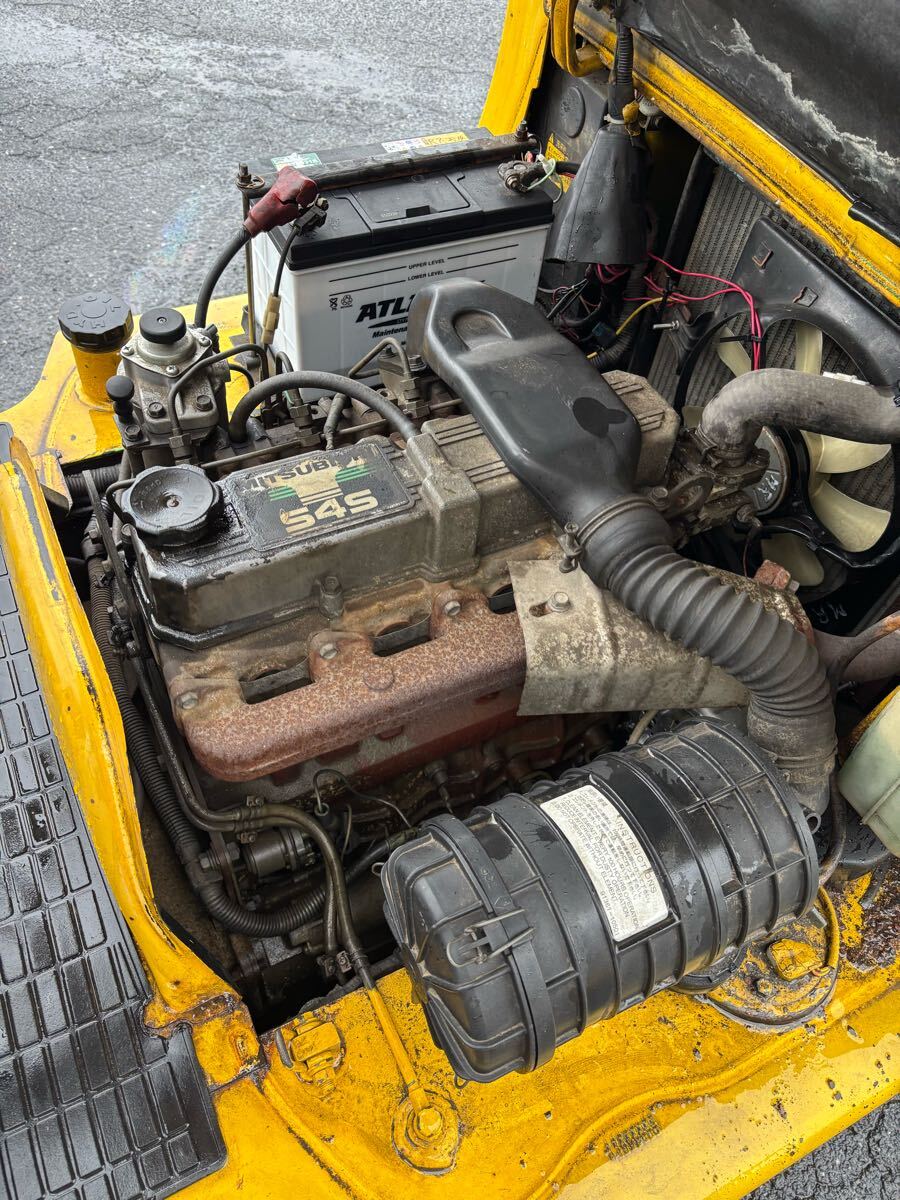 Yahoo!オークション - フォークリフト 三菱 2t ハイマスト 4m