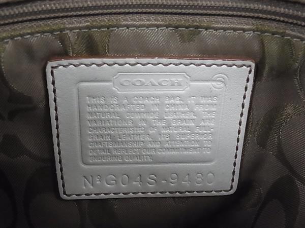 Yahoo!オークション - 1円 COACH コーチ 9480 レザー クロスボディ シ...