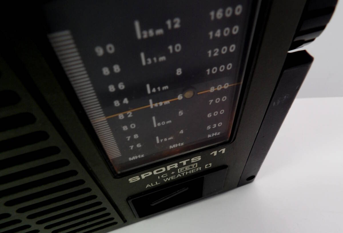 Yahoo!オークション - 【よろづ屋】SONY ICF-111 SPORTS 11 アドベンチ...