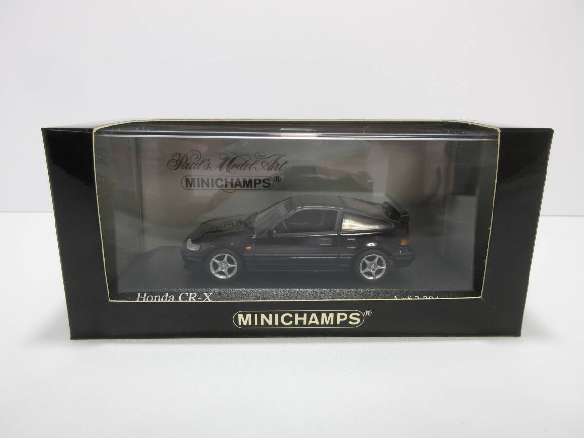 Yahoo!オークション - ミニカー 1/43 ミニチャンプス ホンダ CR-X 1989...