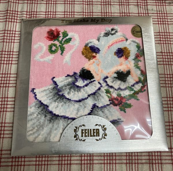 Yahoo!オークション - 【D133】FEILER フェイラー ハンカチ タオル 現...