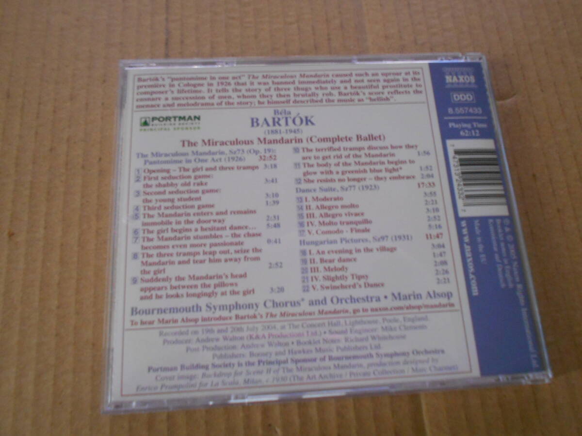 Yahoo!オークション - 【CD】【NAXOS】バルトーク バレエ音楽「中国の...