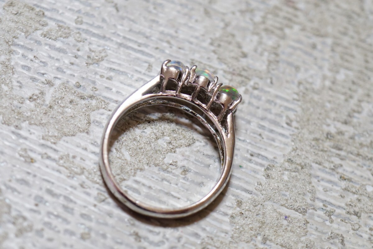 1027 天然オパール opal リング 指輪 ヴィンテージ アクセサリー 天然石 色石 宝石 カラーストーン 装飾品(オパール)｜売買されたオークション情報、yahooの商品情報をアーカイブ ...