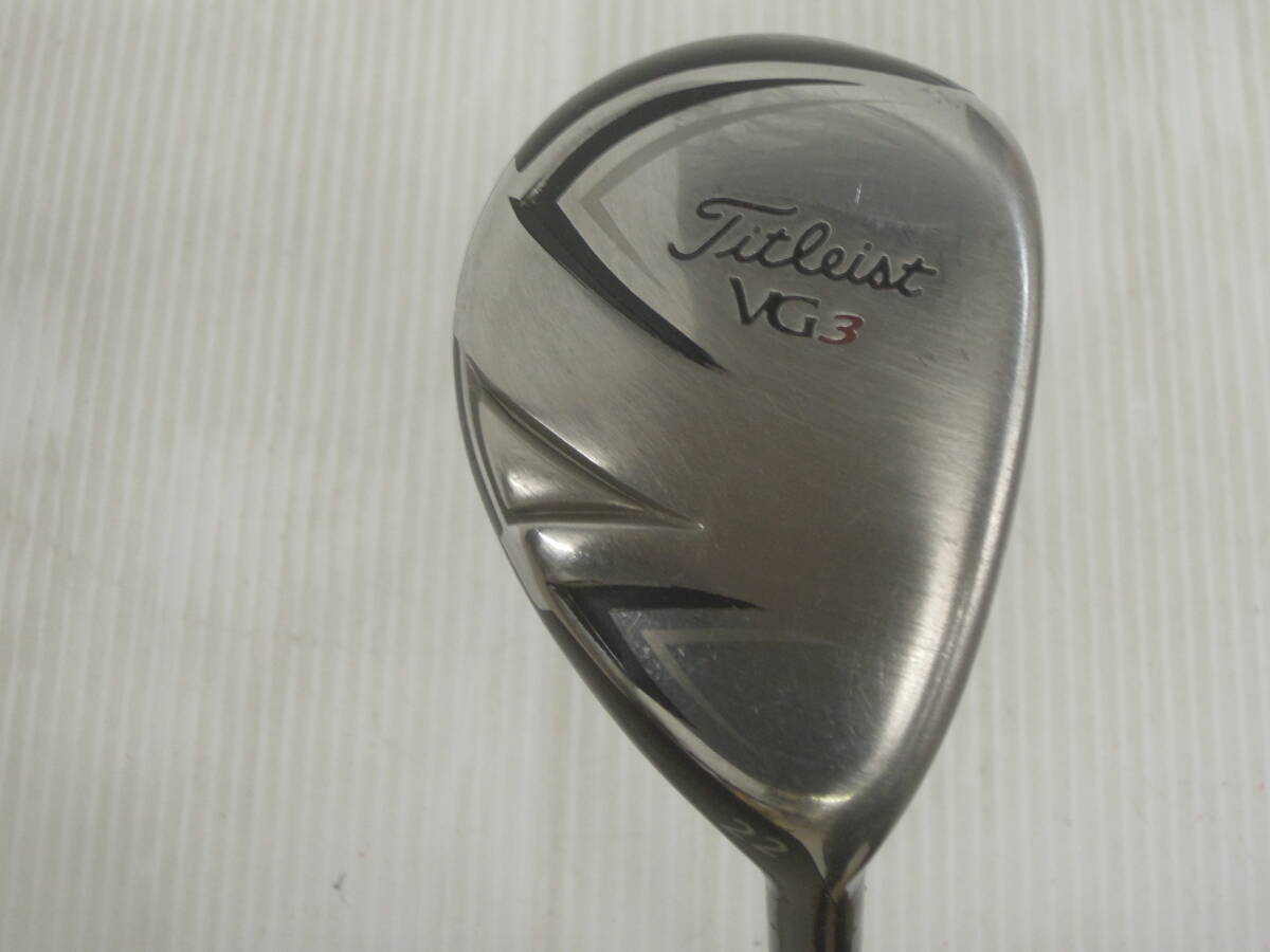 Yahoo!オークション - Titleist タイトリスト ユーティリティ VG3 22...