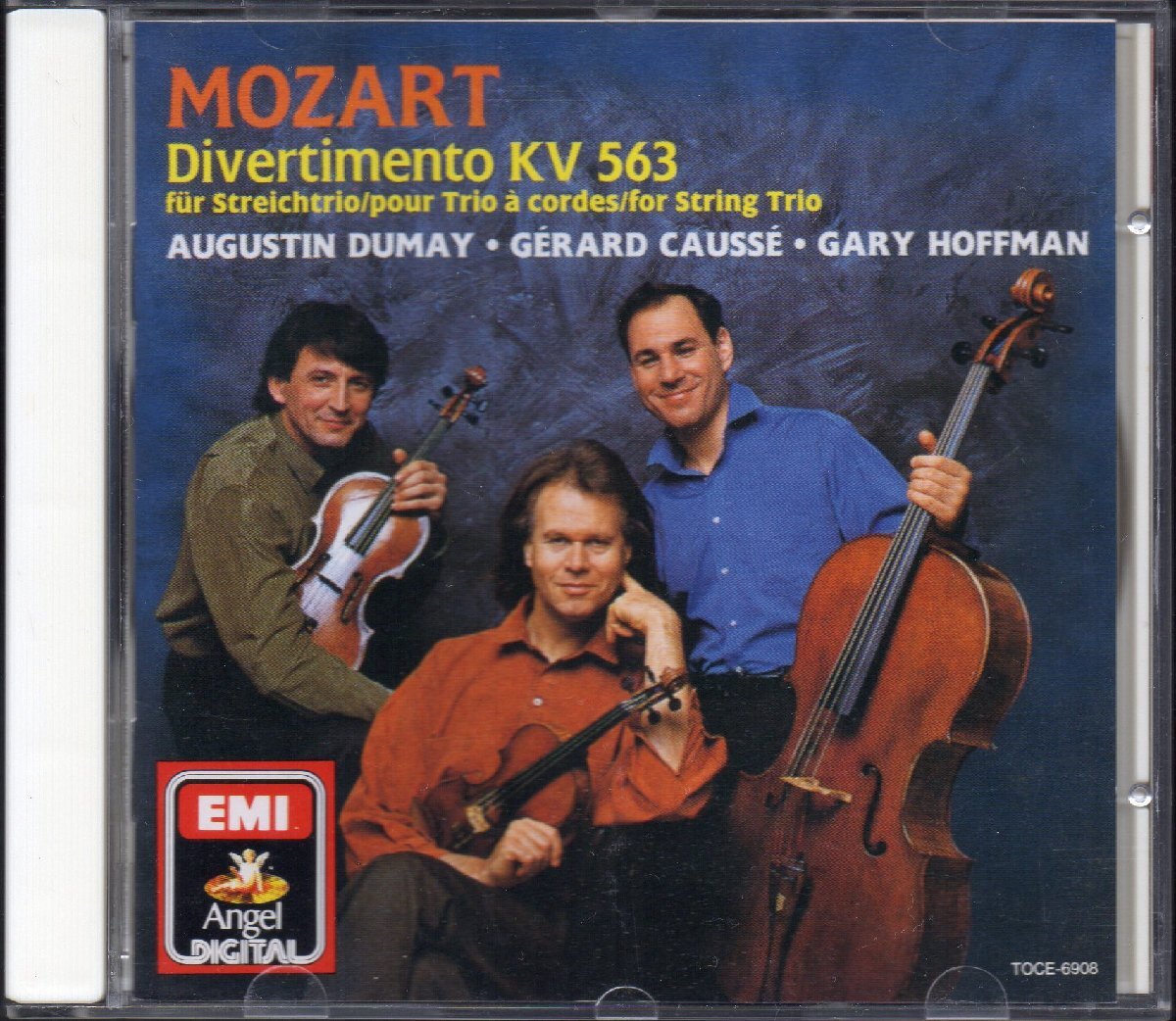 Yahoo!オークション - モーツァルト ディヴェルティメント K563 デュメ...
