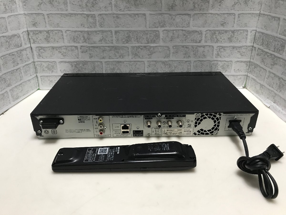 Yahoo!オークション - SHARP BDレコーダー BD-W2700 中古品1-1438