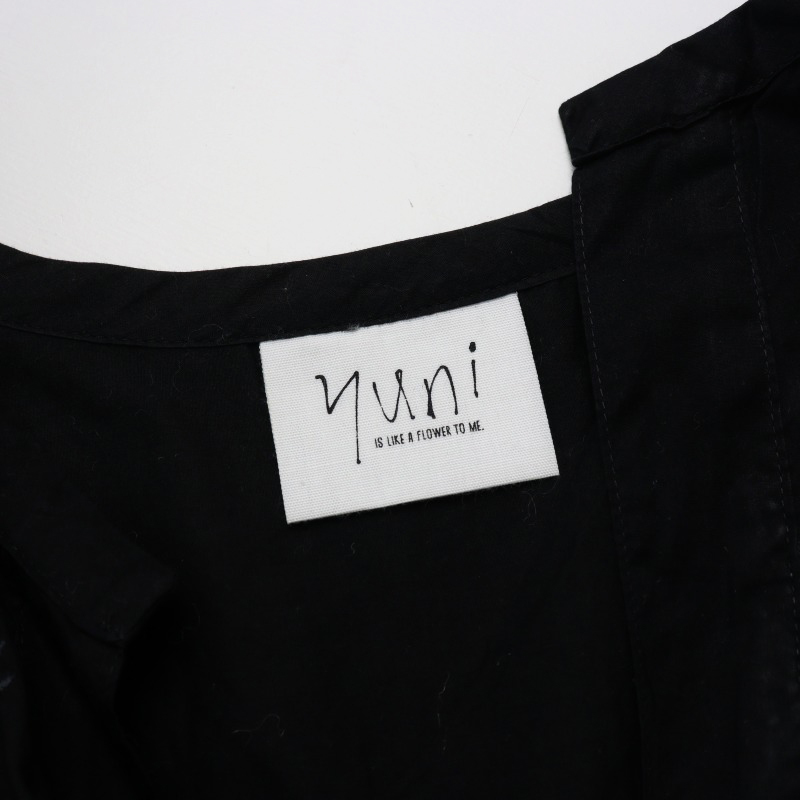 Yahoo!オークション - ユニ yuni 刺繍 Vネックプルオーバー F/ブラック...