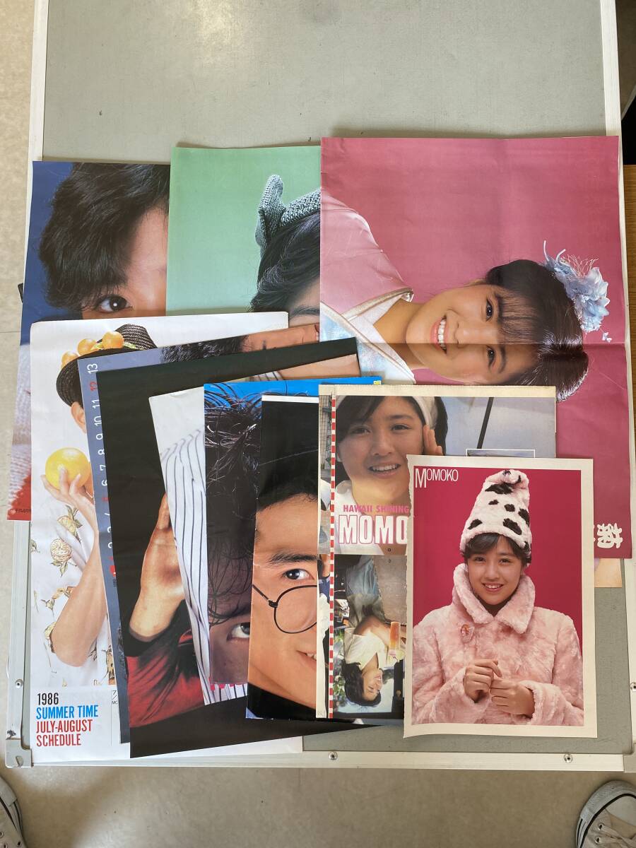 Yahoo!オークション - PP11 菊池桃子 雑誌 付録 ポスター 10枚・切り抜...