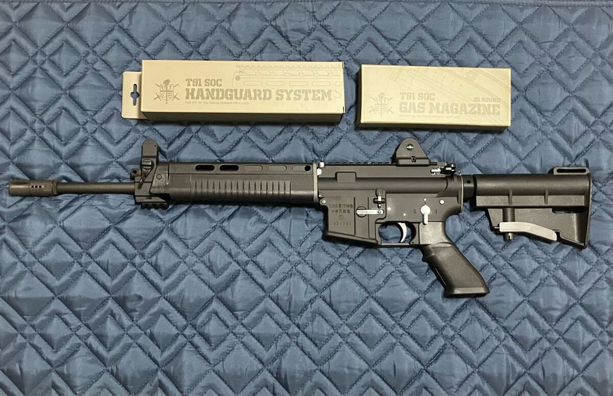 Yahoo!オークション - VFC T91 SOC RIFLE ガスブローバック Ver.JP