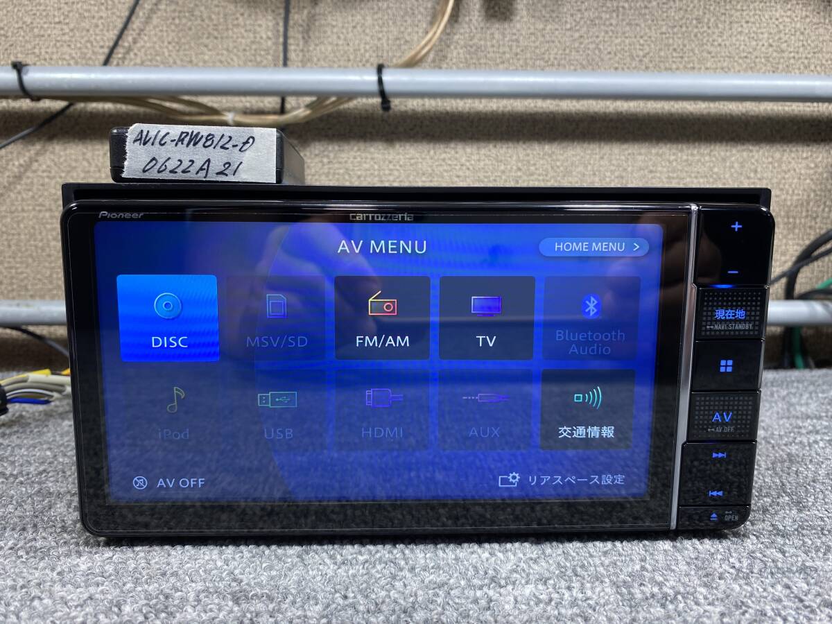Yahoo!オークション - カロッツェリア AVIC-RW812-D 地デジ・Bluetooth...