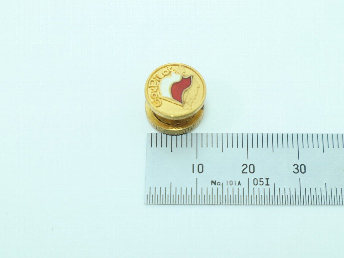 Yahoo!オークション - GovPilot K18 刻印 ブローチ バッジ 総重量約2.5...