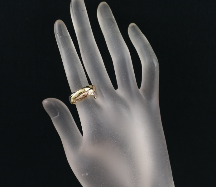 カルティエ トリニティリング スリーカラー クラシック 57号 K18YG/WG/PG 指輪 BLJ(その他)｜売買されたオークション情報、yahooの商品情報をアーカイブ公開 ...