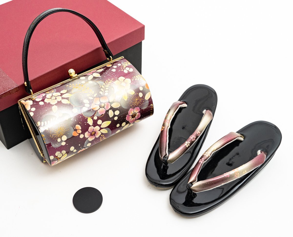 Yahoo!オークション - p4307 中古 草履 バッグセット