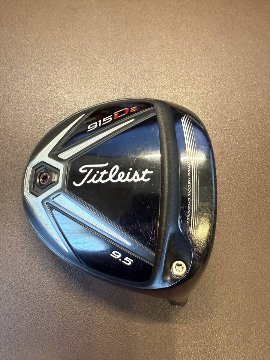Yahoo!オークション - 【美品】タイトリスト 915 D2 9度ヘッドのみ