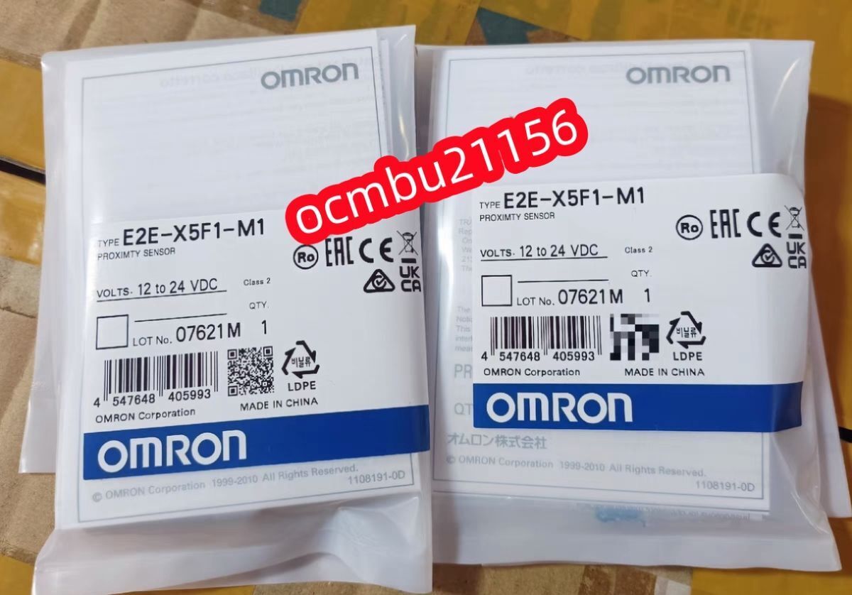 Yahoo!オークション - 新品 オムロン E2E-X5F1-M1 近接スイッチ【6ヶ...