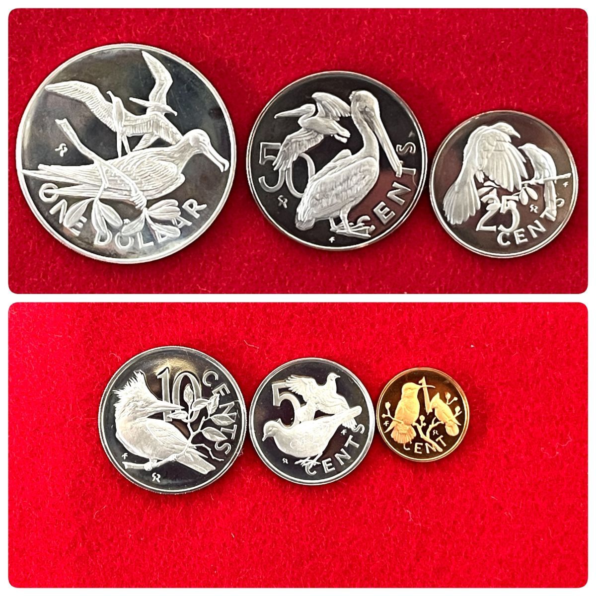 Yahoo!オークション - 【M143】プルーフセット イギリス領 ヴァージン...