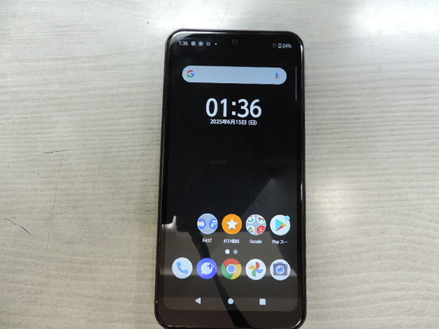 Yahoo!オークション - ARROWS FCG03 ブラック 初期化・動...