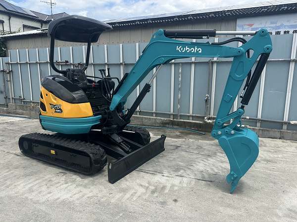 Yahoo!オークション - クボタ U20-3S 2トンクラス マルチ 倍速付き シ...