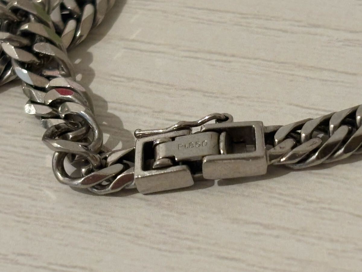 Yahoo!オークション - 喜平 ネックレス Pt850 6面w 約51g 約50cm 造幣...