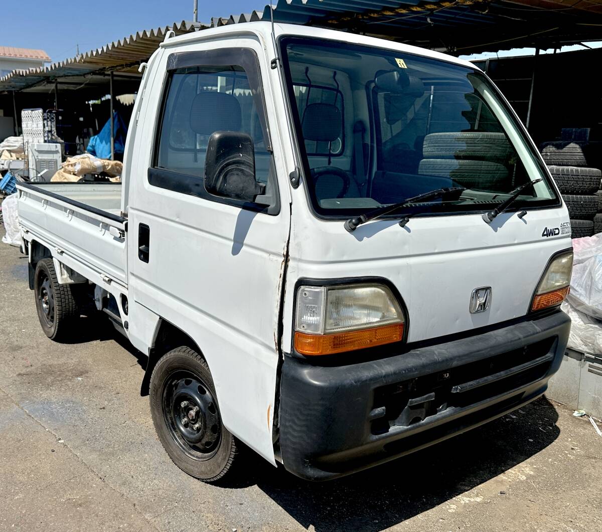 Yahoo!オークション - 群馬発 ホンダ HONDA アクティ 四駆 4WD SDX エ...