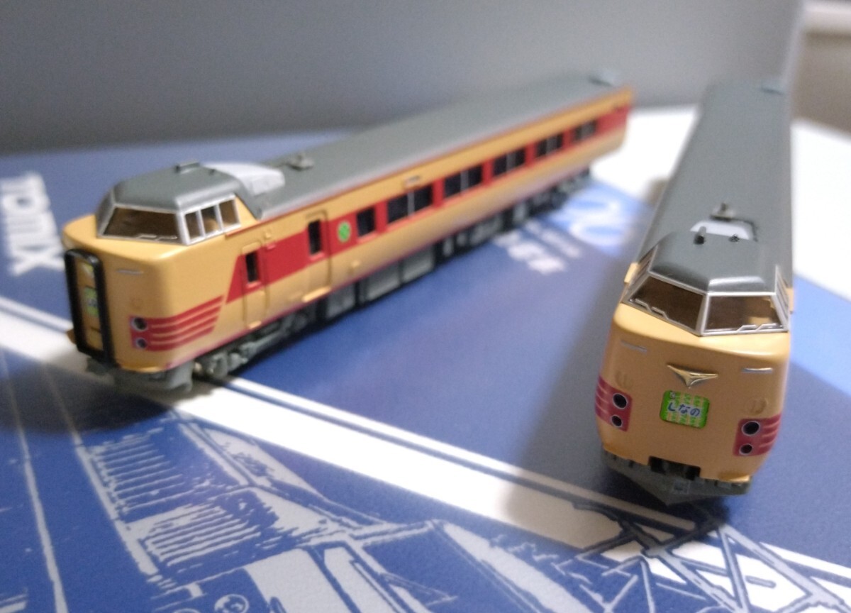 Yahoo!オークション - TOMIX 381系 特急しなの D編成 6両セット 加工品...