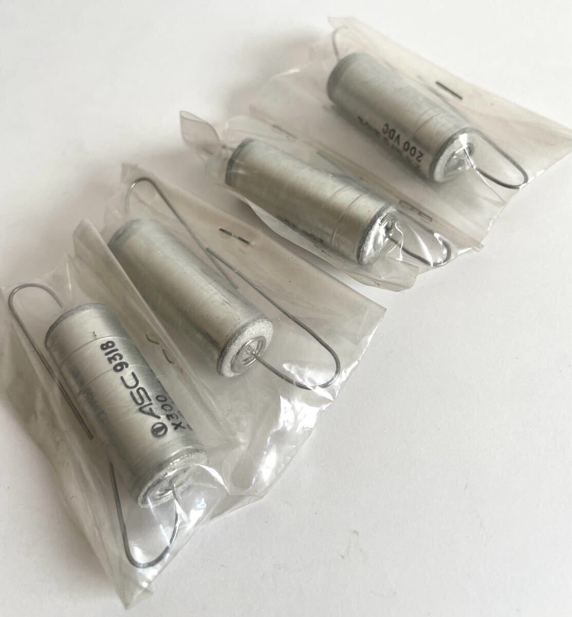 Yahoo!オークション - ASC社製 コンデンサー X300 2.0 MFD 200VDC 4個 ...