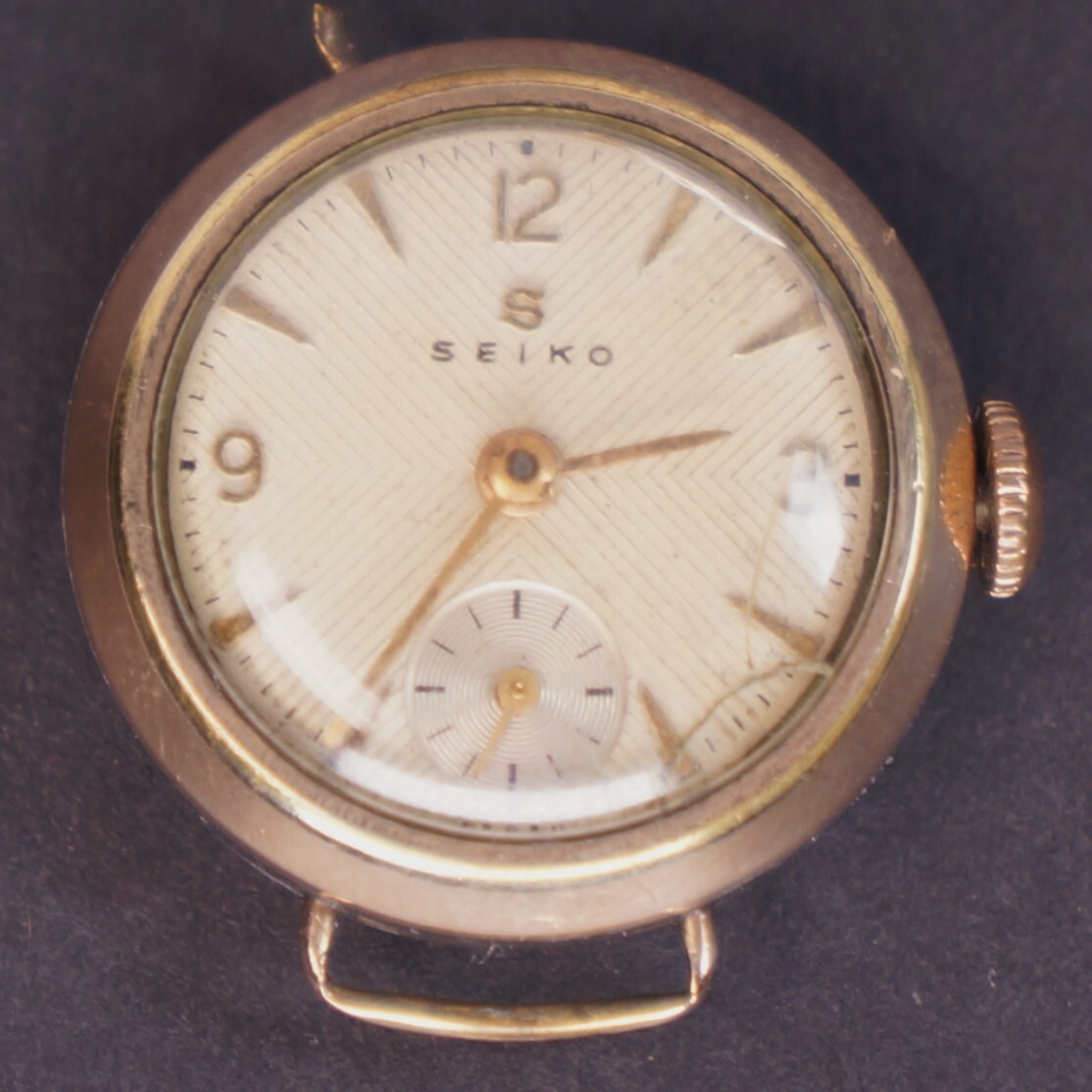 Yahoo!オークション - ジャンク品 SEIKO 14K TOP レディース腕時計