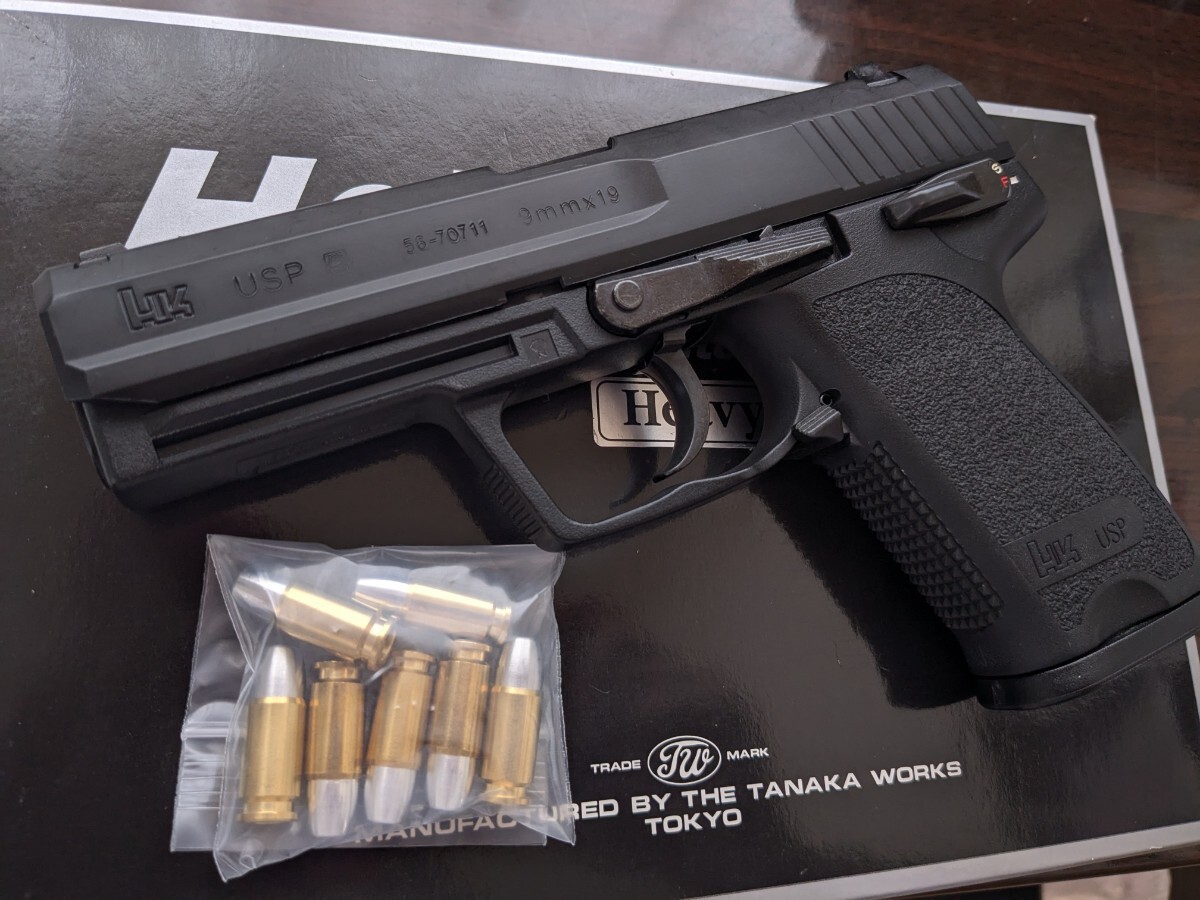 Yahoo!オークション - タナカ H＆K USP HW モデルガン 未発火 美品