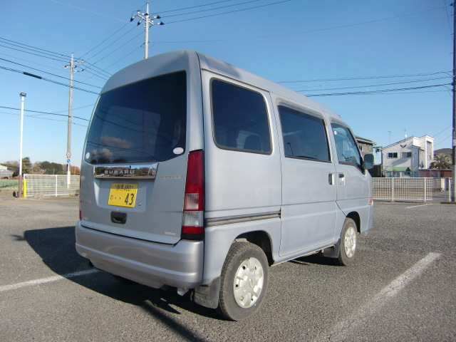 Yahoo!オークション - サンバーバン（5MT）VB (パートタイム4WD) 初年...